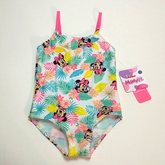 Disney | Swim | Disney Junior Minnie Mouse One Piece Swimsuit Size 2t ...